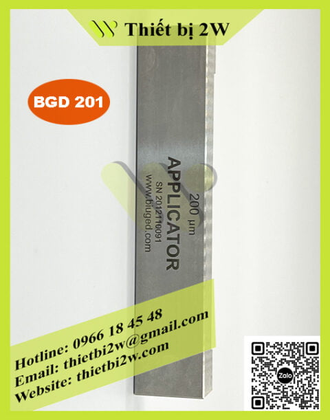 THƯỚC TẠO MÀNG FILM MỘT MẶT BGD 201 - Thiết bị 2W