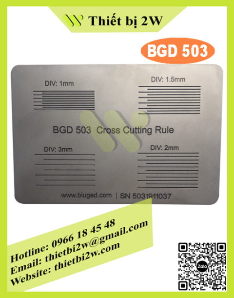 THƯỚC KIỂM TRA BÁM DÍNH BGD 503 - Thiết bị 2W