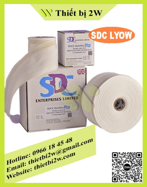 VẢI THỬ NGHIỆM ĐỘ BỀN MÀU ĐA SỢI SDC LYOW