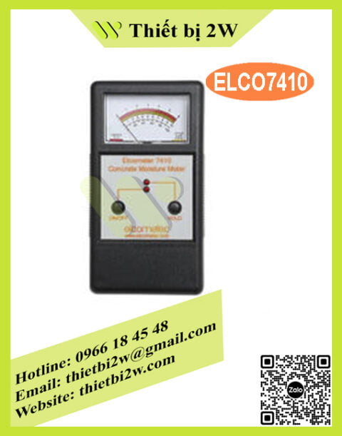 MÁY ĐO ĐỘ ẨM BÊ TÔNG ELCOMETER 7410 - Thiết bị 2W