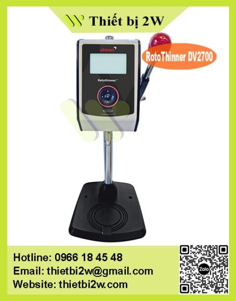 MÁY ĐO ĐỘ NHỚT TQC SHEEN ROTOTHINNER DV2700 - Thiết bị 2W