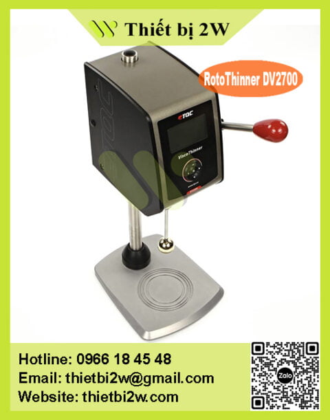 MÁY ĐO ĐỘ NHỚT TQC SHEEN ROTOTHINNER DV2700 - Thiết bị 2W